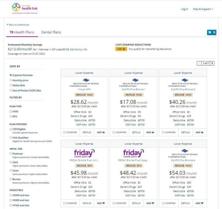 How to Enroll at Nevada Health Link