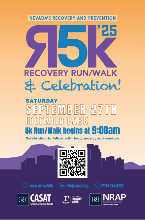 Nevada's Recovery & Prevention Program (NRAP) R5K Recovery Run/Walk ...